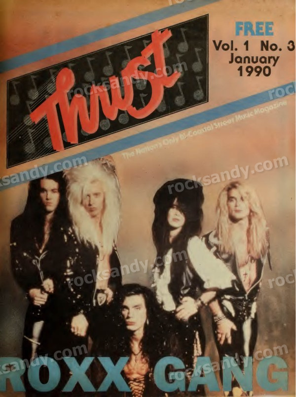 1990 Concert Ticket Stubs & Thrust Music Magazine – Tampa Bay Area Live ...